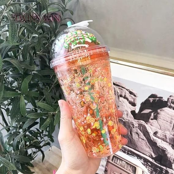 TERA 13 Sipper with Straw, Jelly Theme Tumbler with Straw (1 pcs) Fun ...