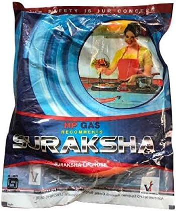 SURAKSHA HP Safe Quality ISO Certified LPG Hose Flexible Rubber Gas ...