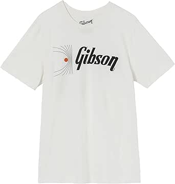 Amazon.com: Gibson Soundwave Tee White : Clothing, Shoes & Jewelry