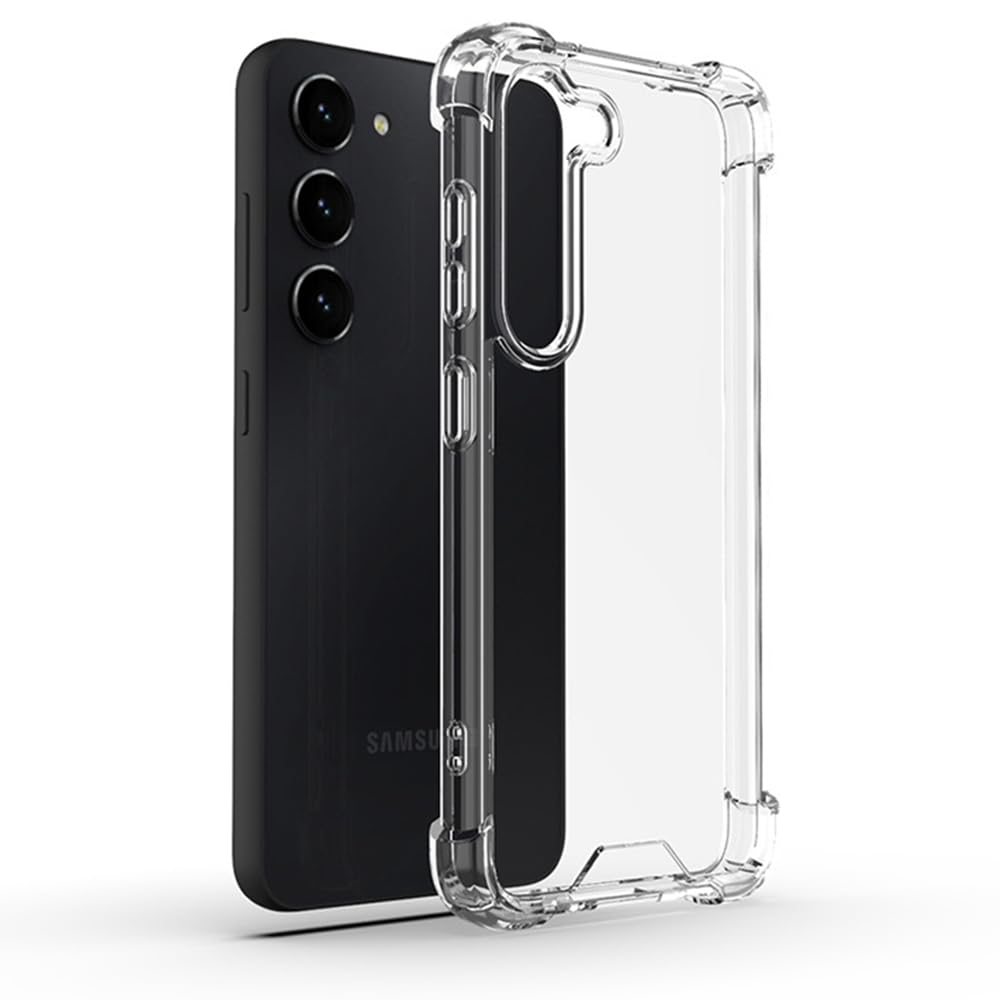 Clear Case for Samsung Galaxy S24+(S24 Plus 6.7 inch), Slim Fit TPU ...