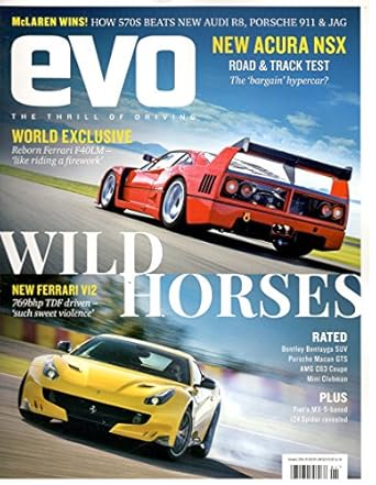 Evo Magazine (Ferrari,Bentley,January 2016): Various: Amazon.com: Books