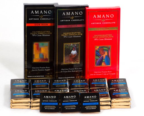 Amazon.com : Amano Chocolate Taster Selection : Candy And Chocolate ...