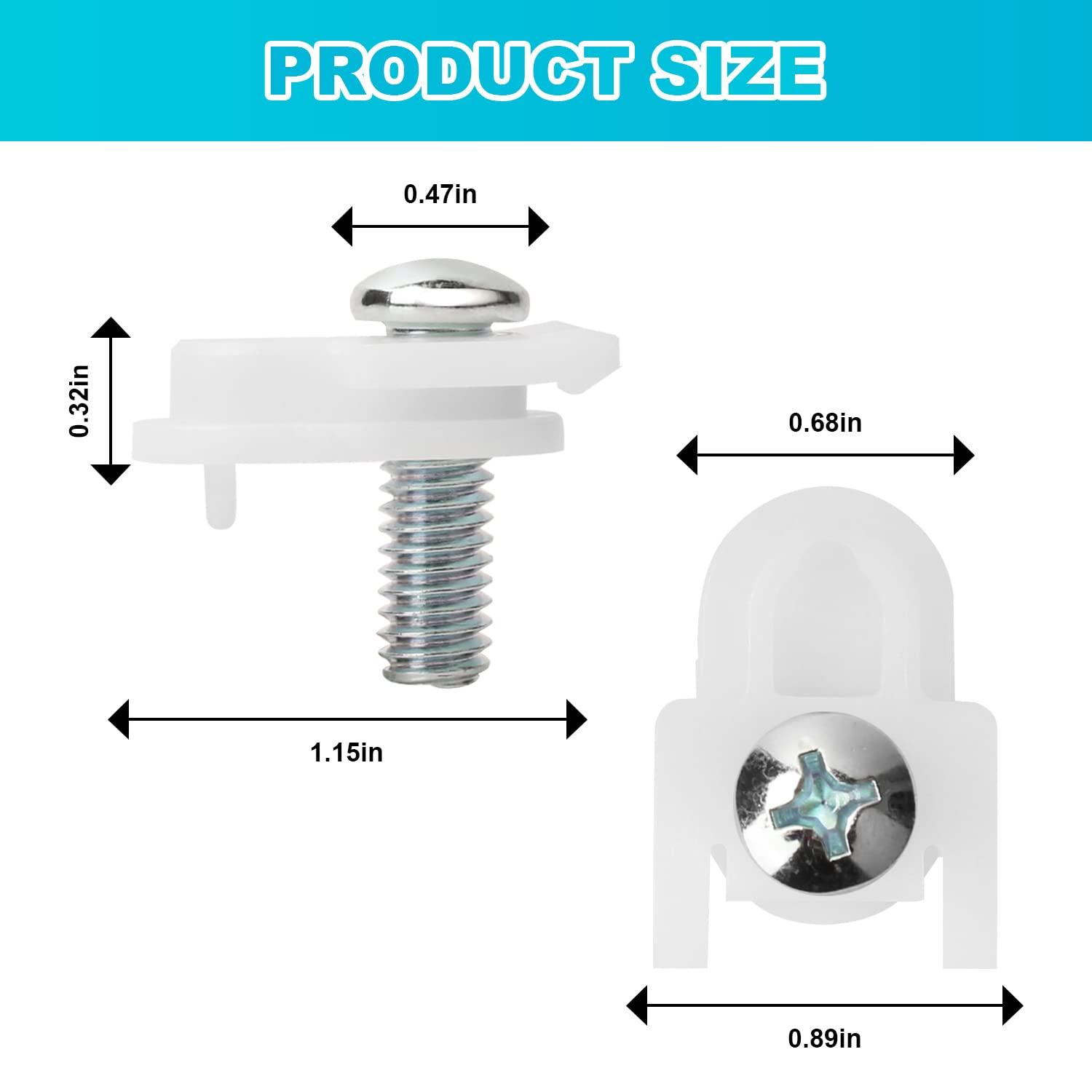 Snapklik.com : WR01X25070 Refrigerator Door Handle Mounting Stud ...