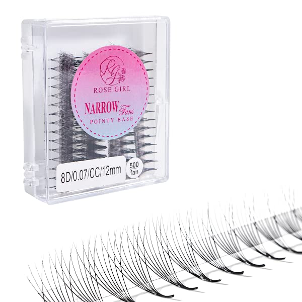 Amazon.com: ROSE GIRL 500 Ultra Speed Promade Fans-Natural Look ...