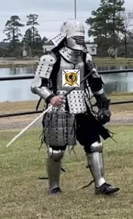 HISTORIC HANDICRAFT Medieval Knight Suit of Japanese Samurai Costume ...