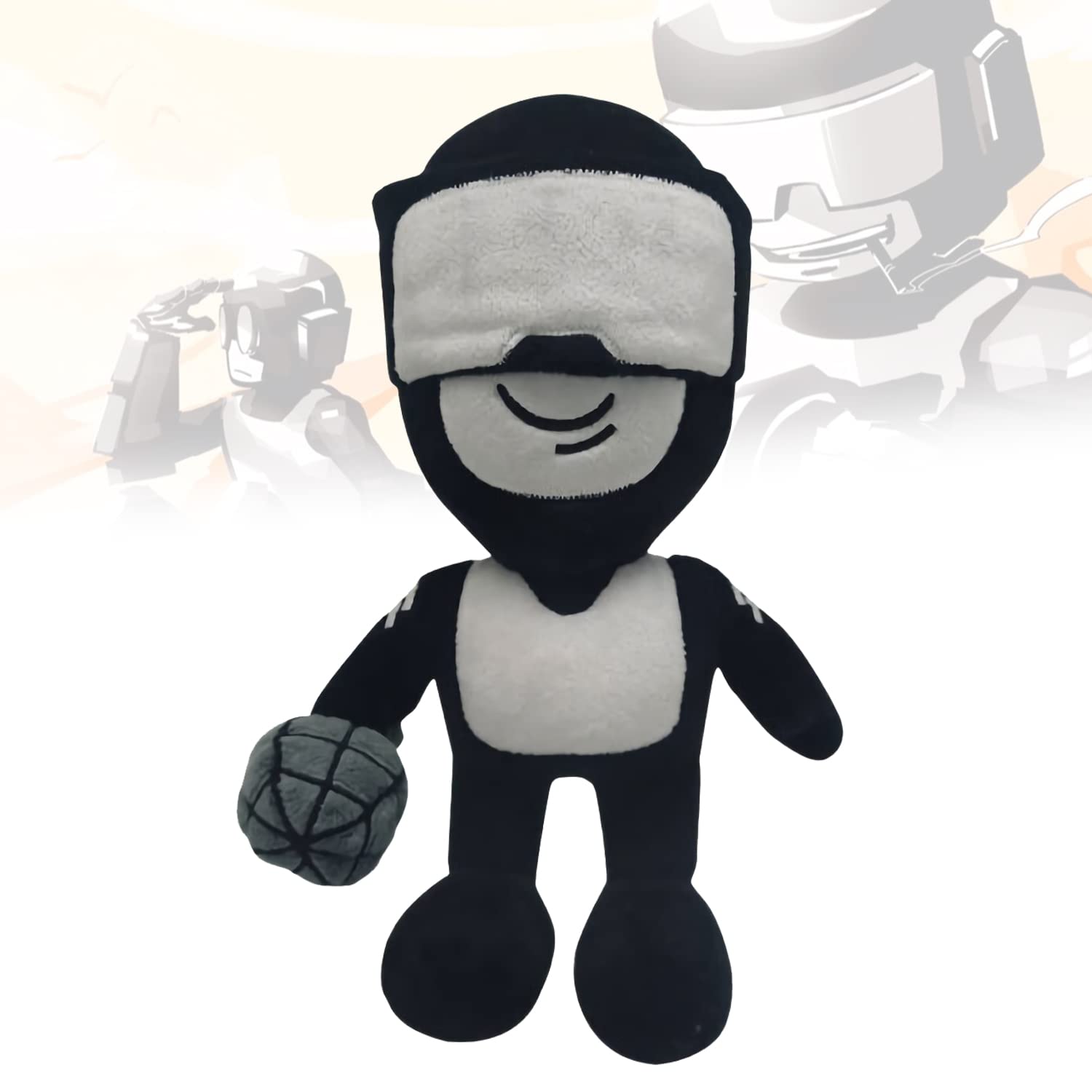 Buy Lolbit FNF Tank Man Plush Friday Night Tank Man Plush Toy 10.2 Inch ...