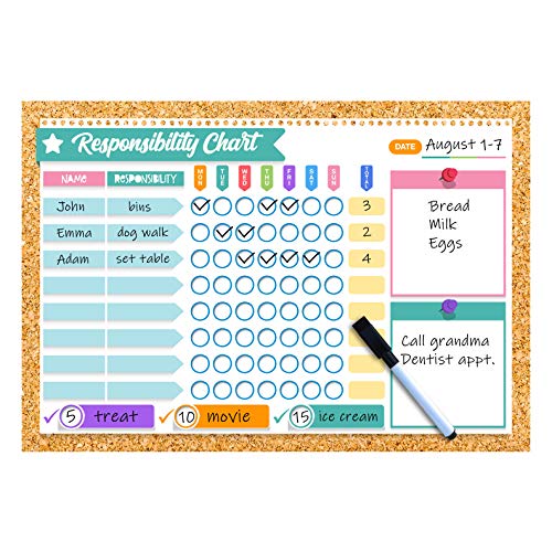 Education Supplies WEY&FLY Behavior Reward Chart Star Chart My ...