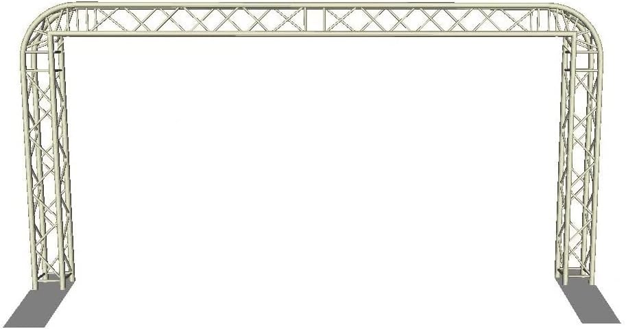 Amazon.com: Complete 16ft Square Aluminum Truss Goal Post Lighting ...