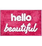 Amazon.com: mamrug Cute Cherry Bath Mat,Non Slip Soft Fluffy and ...