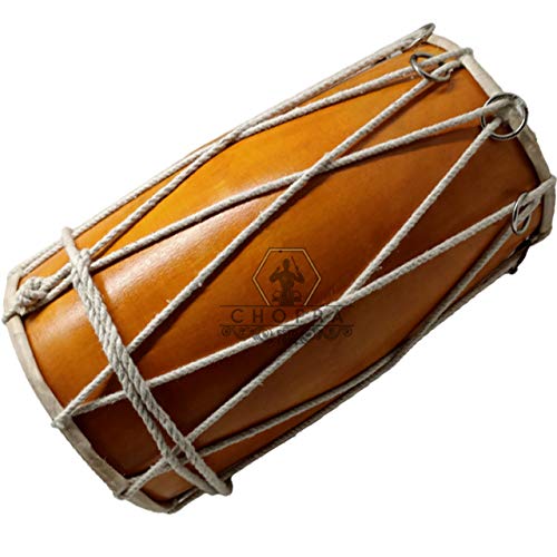 Indian Handmade Wooden Mini Dholak For Kids : Amazon.in: Musical ...