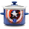 Amazon.com: Marvel Captain America Shield 2-Quart Slow Cooker: Home ...