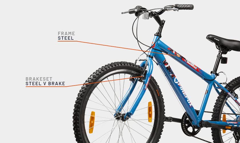 Firefox Bikes Kids Avengers Marvel Captain America 6S Gloss Blue ...