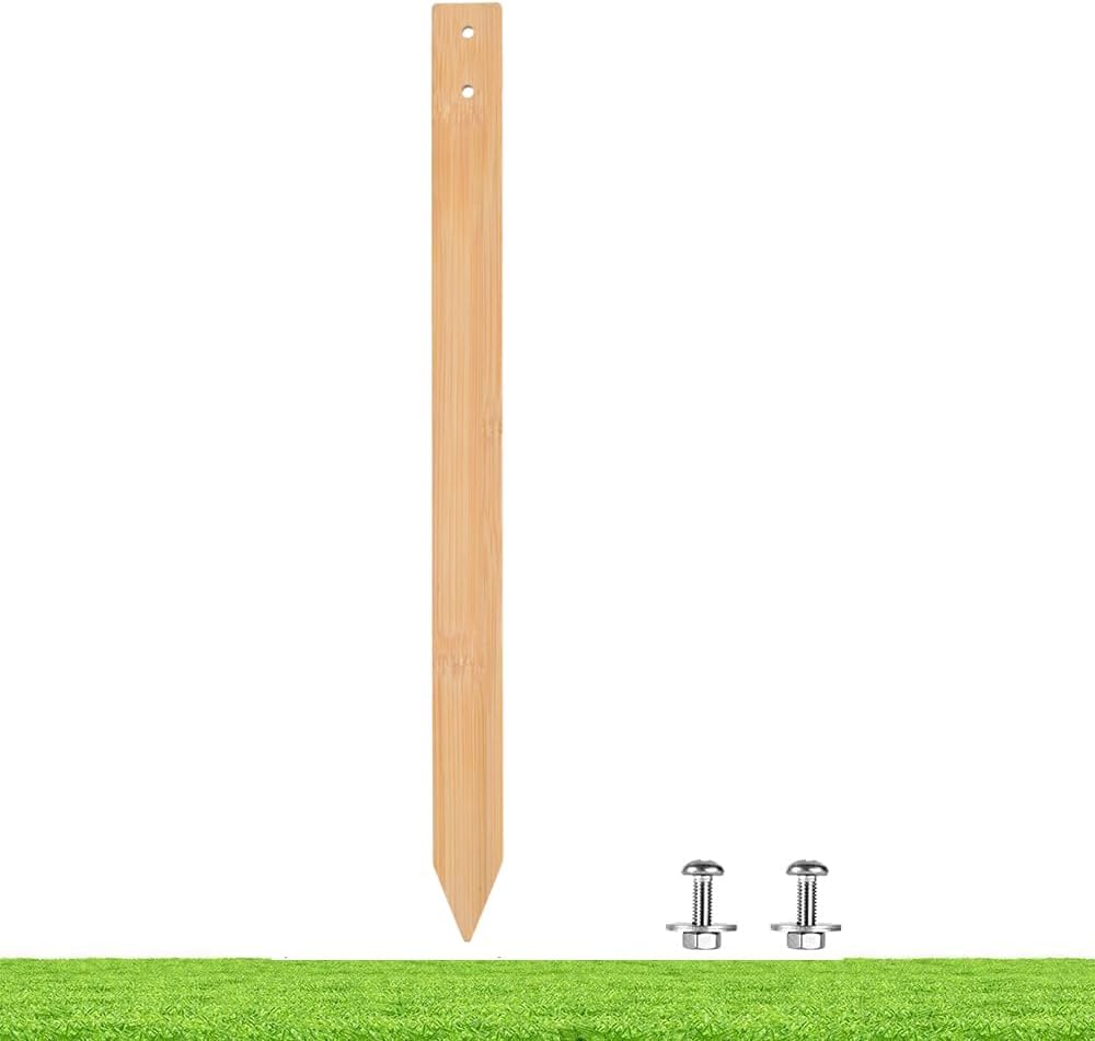 Amazon.com : Kichwit 27.5" Long Aluminum Stake for Yard Sign, Hardware ...