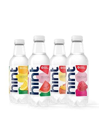 Amazon.com : Hint Water Fruit Stand Variety Pack (Pack of 12), 16 Ounce Bottles, 3 Bottles Each ...