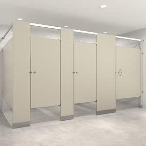 Amazon.com: Us Partitions Bathroom Partitions - Powder Coated Steel Overhead Braced - Durable ...