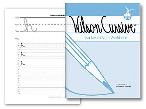 WILSON CURSIVE BACKWARD SLANT WORKBOOK : Amazon.in