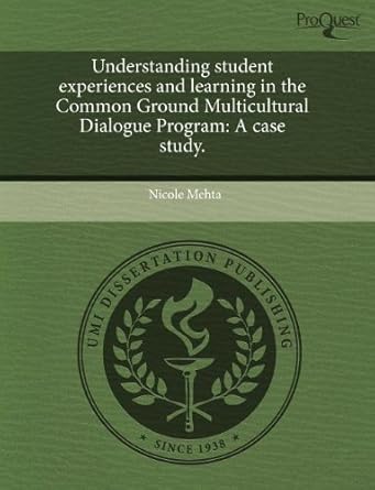 Buy Understanding Student Experiences and Learning in the Common Ground ...