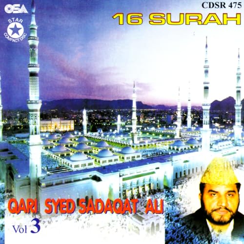 Amazon.com: 16 Surah, Vol. 3 : Qari Syed Sadaqat Ali: Digital Music