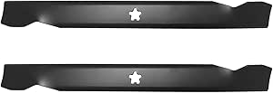 Amazon.com : Hongvchang 42 Inch Mower Blades for Craftsman 532138971 ...