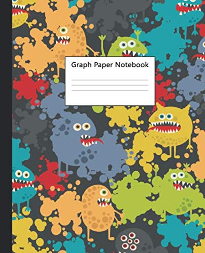 Graph Paper Notebook: Awesome Grid Paper Book with 100 Blank Pages, 7 ...