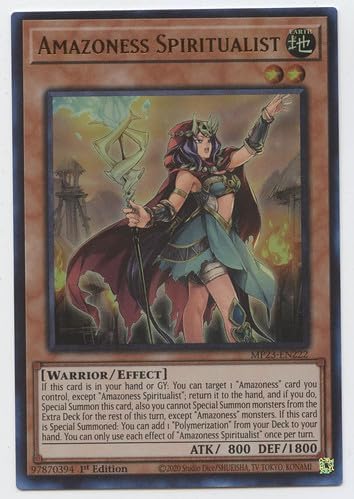 Amazon.com: Amazoness Spiritualist - MP23-EN222 - Ultra Rare - 1st ...
