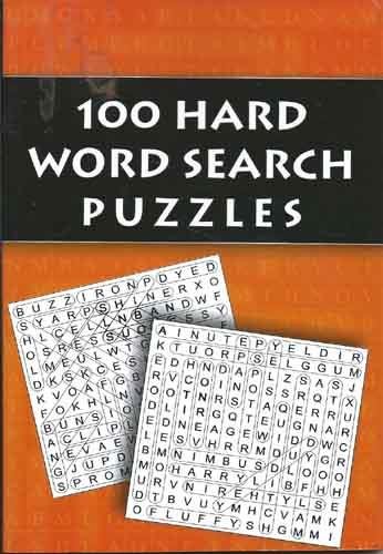 100 Hard Word Search Puzzles: 9788131911969: Amazon.com: Books