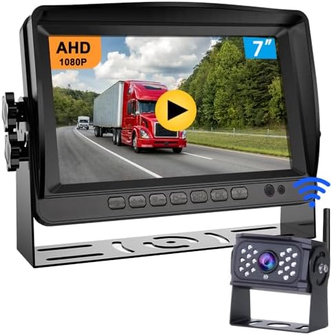 Amazon.com: Wireless Backup Camera - IP69 Waterproof 1080P HD Night ...