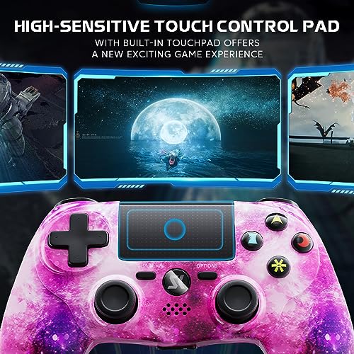 Snapklik.com : CHENGDAO 2 Pack Wireless Controller For PS4, Double Shock Controller Compatible