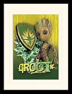 Amazon.com: Guardians Of The Galaxy Vol. 2 Groot Shield Mounted ...