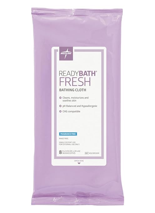 Amazon.com: ReadyBath Fresh Cloths One Color One Size : Beauty ...