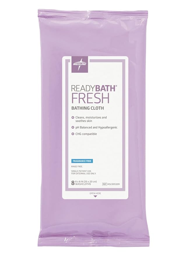 Amazon.com: ReadyBath Fresh Cloths One Color One Size : Beauty ...