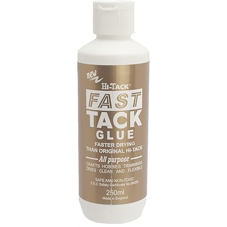 Fast Tack Quick Stick & Very Sticky PVA Glue - 250ml | Craft Adhesives ...