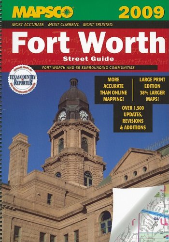 Mapsco 2009 Fort Worth: Street Guide and Directory: Amazon.co.uk ...