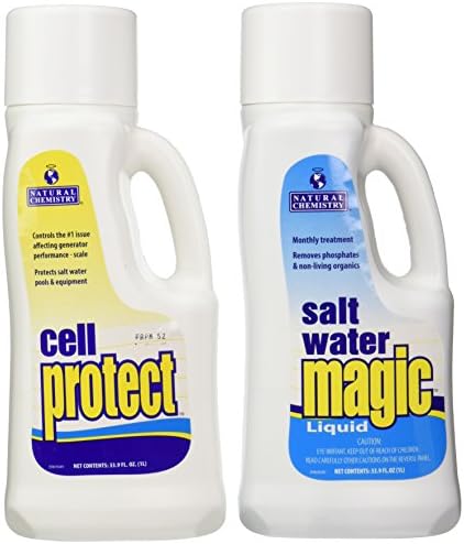 Amazon.com : Natural Chemistry 7404 Pool Salt Water Maintenance Kit ...