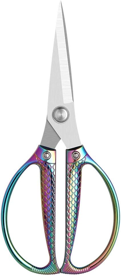 Jasni Fish pattern Powerful kitchen scissors Heavy Duty Multi-Purpose ...