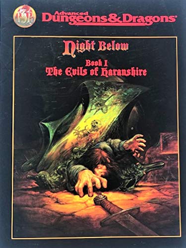 Night Below Book I: The Evils Of Haranshire. Advanced Dungeons And ...