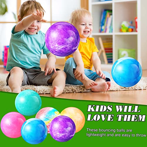 Snapklik.com : 24 Pieces 9 Inch Bouncing Balls For Kids Marbleized ...