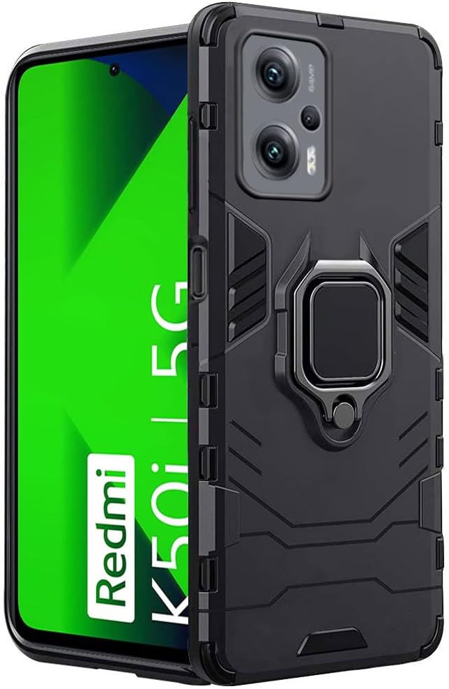 TheGiftKart Tough Armor Bumper Back Cover Case for Mi Redmi K50i 5G ...