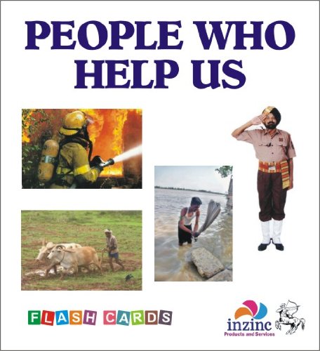 Buy Community Helpers Flash Cards for Kids (People who help us flash ...