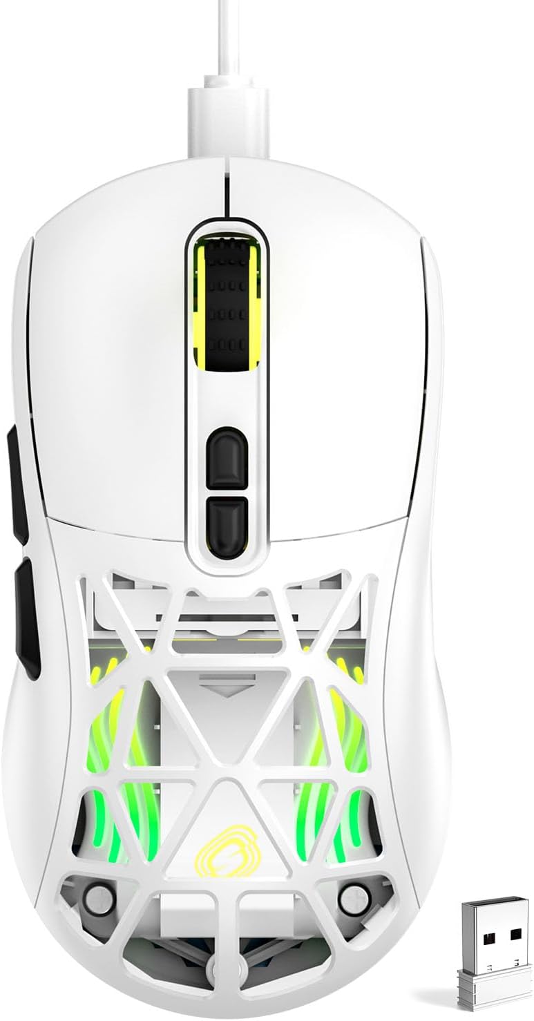 Amazon.com: SOLAKAKA SM809 Pro Wireless MMO Gaming Mouse with 9 Side ...