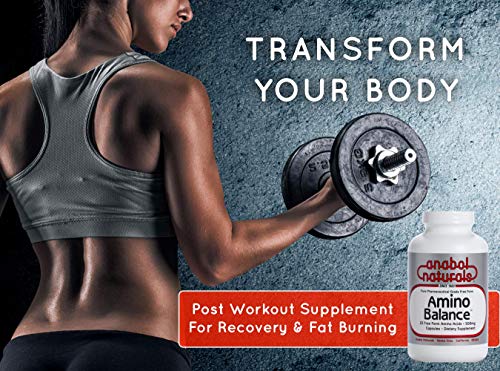 Amino Balance 500 caps, Energy Amino Supplement, Complete 23 Free Form ...