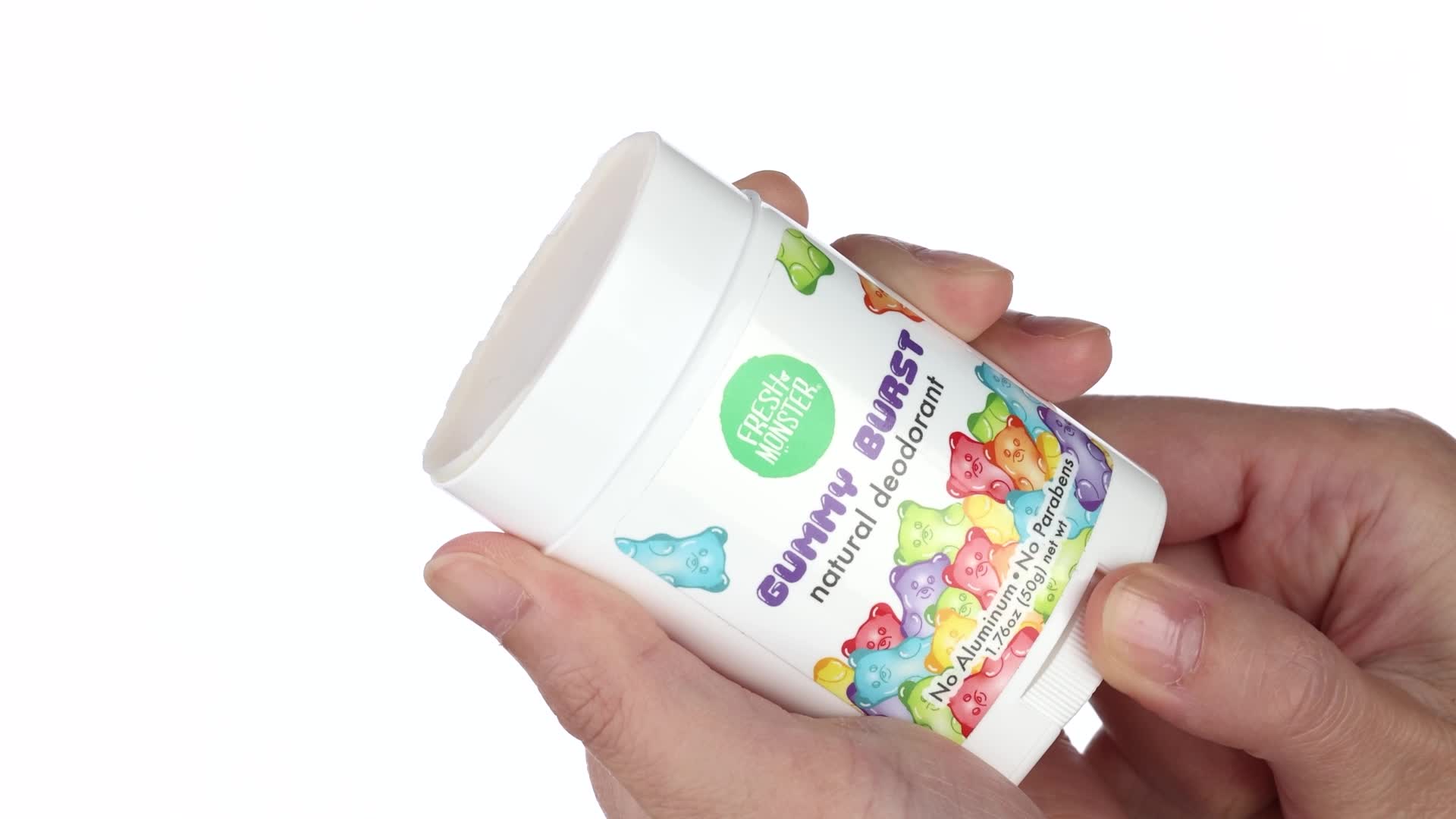 Watch Fresh Monster Natural Deodorant for Kids and Teens | Aluminum ...