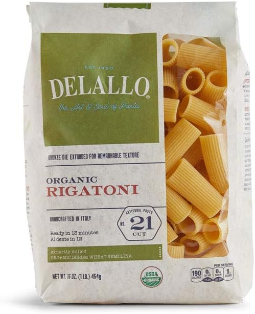 Amazon.com: Whole Foods Market, Organic Rigatoni, 16 OZ