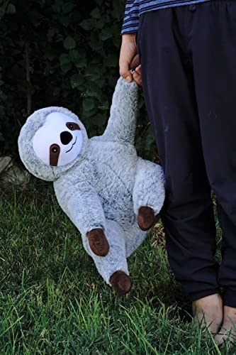 Snapklik.com : SENSORY4U Sloth Weighted Stuffed Animal Plush Toy