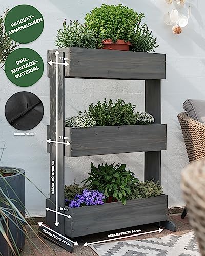 Luxus Etagen Hochbeet Balkon Fotos