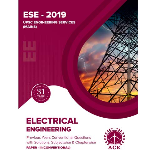 Buy ESE - 2019 UPSC Engineering Services Electrical Engineering Conventional Paper - 2, Previous ...