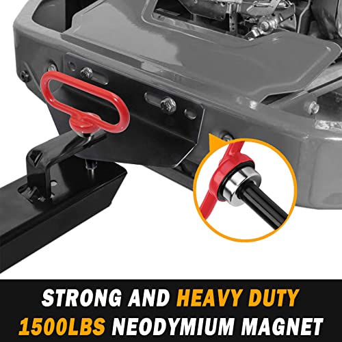 Snapklik.com : Magnetic Hitch Pin, Lawn Mower Trailer Hitch Pins ...