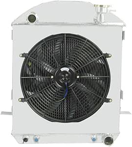 Amazon.com: OzCoolingParts 3 Row Core Aluminum Radiator + 16" Electric Cooling Fan w/Shroud for ...