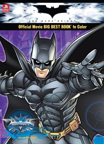 The Dark Knight Batman (Big Best Book To Color): Decarlo, Mike ...
