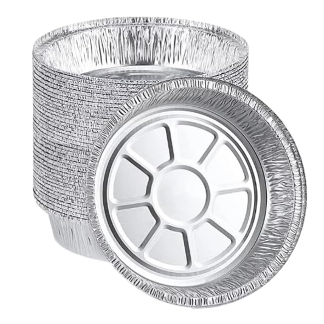 Snapklik.com : 9 Round Aluminum Foil Pans